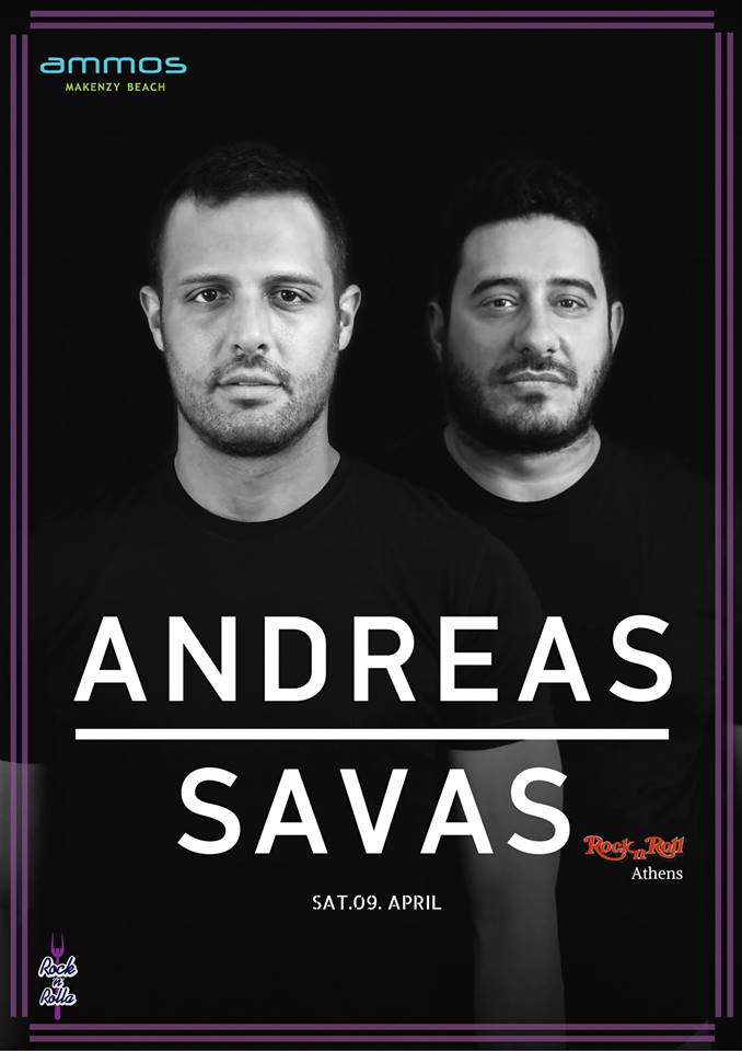 ANDREAS & SAVAS I Rock N Rolla at Ammos - City Of Larnaka