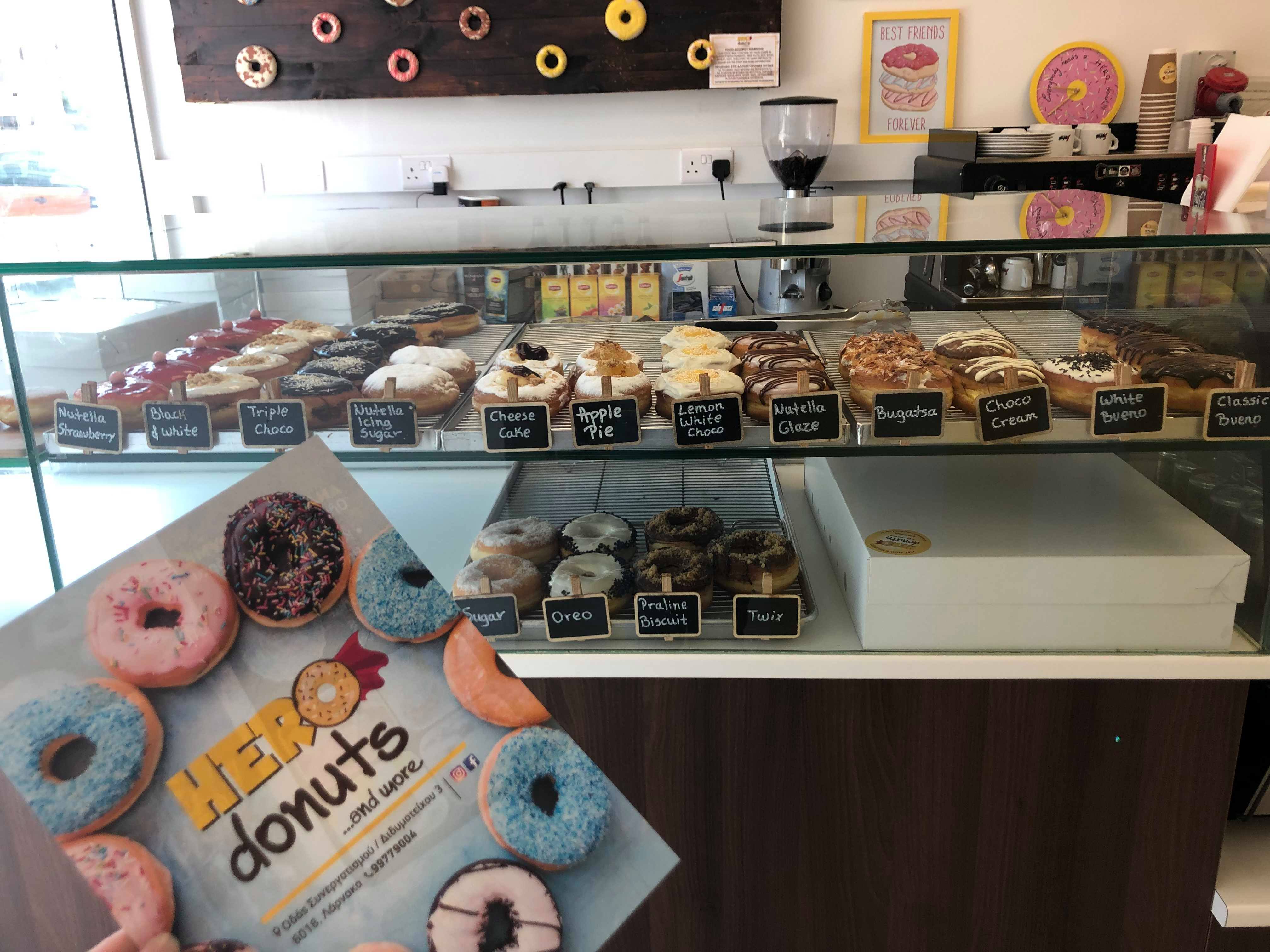 Hero Donuts and more: Ένα ταξίδι γεύσεων μέσα από λαχταριστά ντόνατς ...