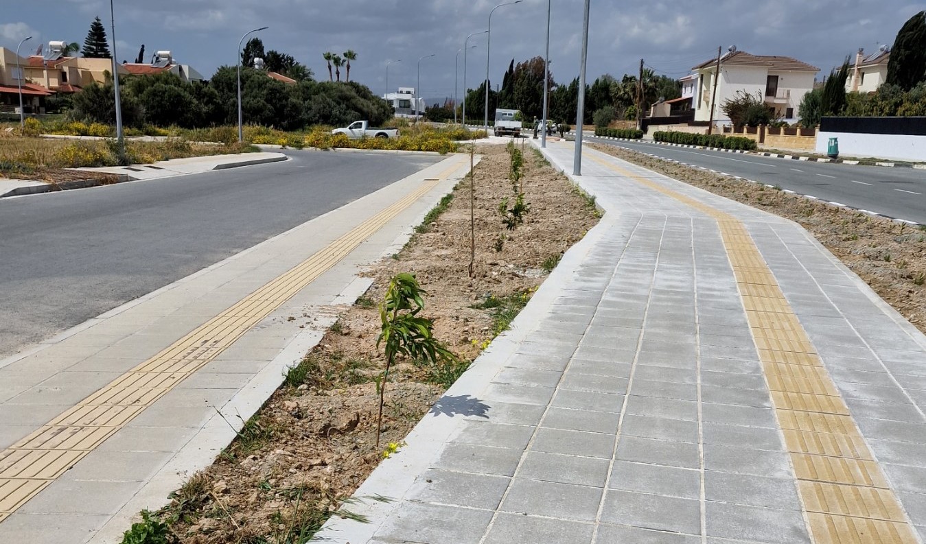 Βορόκληνη: Ολοκληρώθηκε η κατασκευή των πεζοδρομίων στην οδό Παιδείας ...