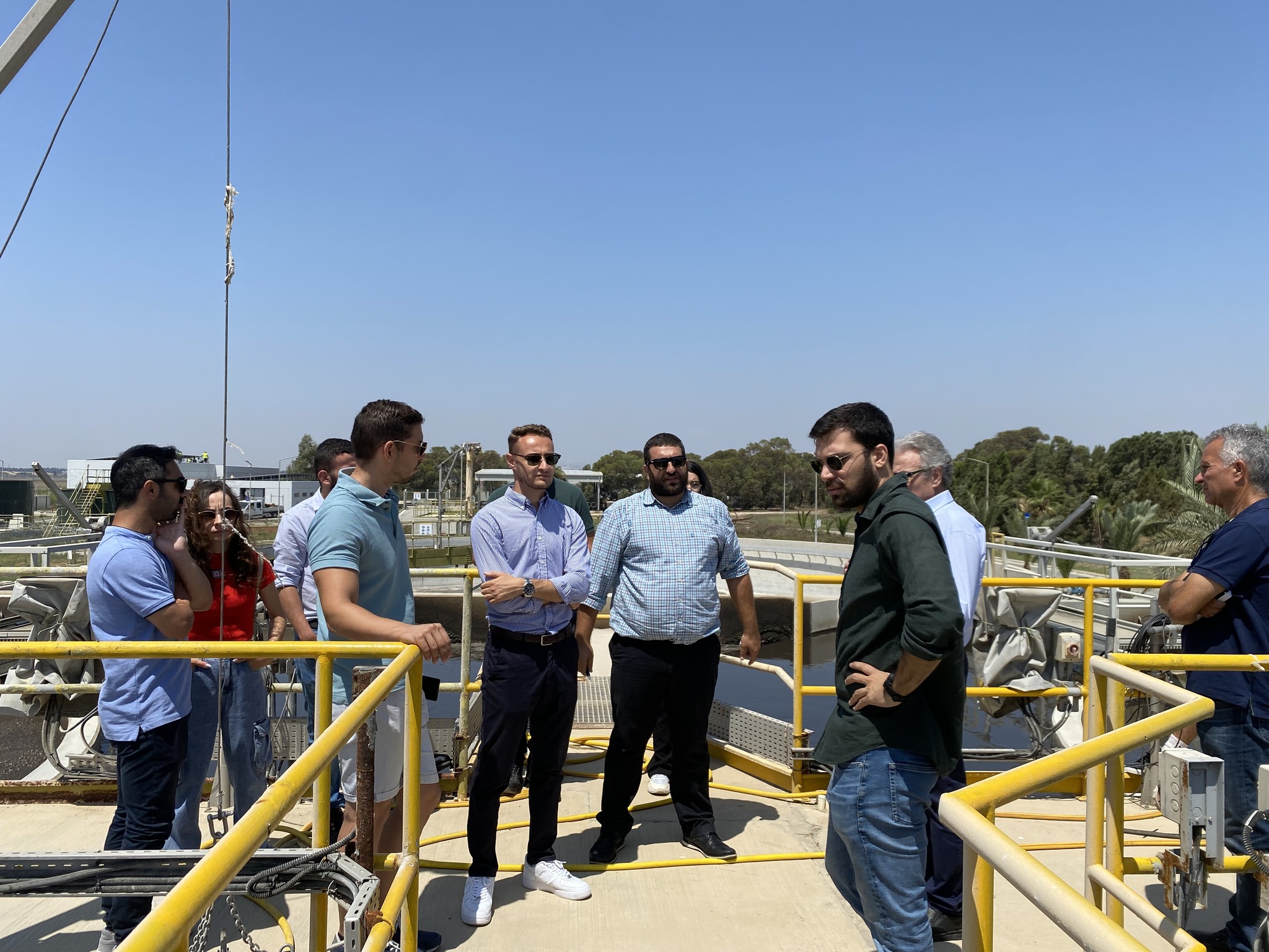 Τεχνική επίσκεψη στο Σταθμό Επεξεργασίας Λυμάτων του Σ.Α. Λάρνακας από ...