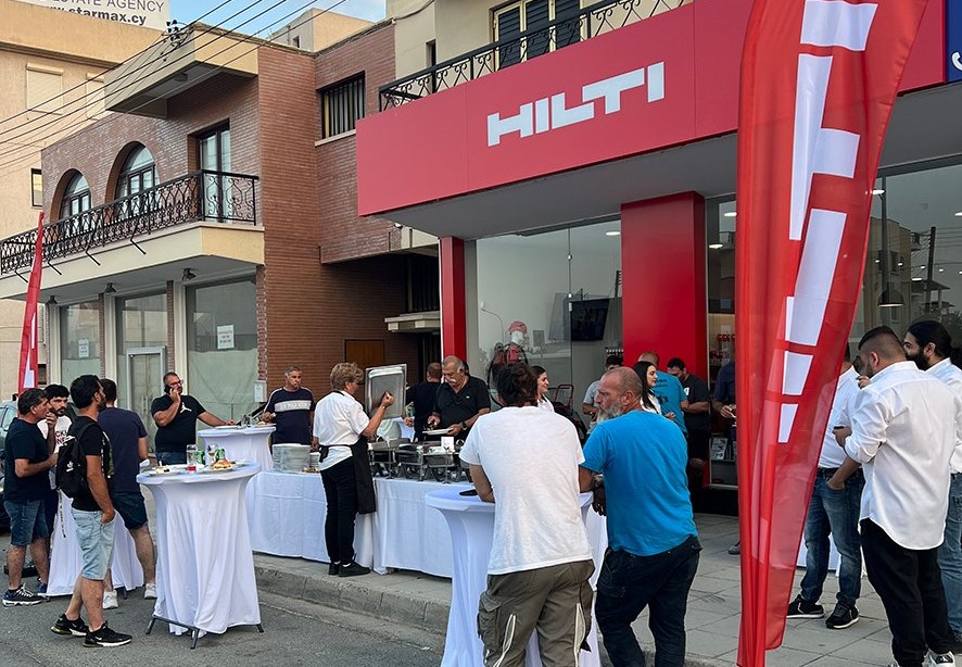 Νέο κατάστημα Hilti, στη Λάρνακα - City Of Larnaka